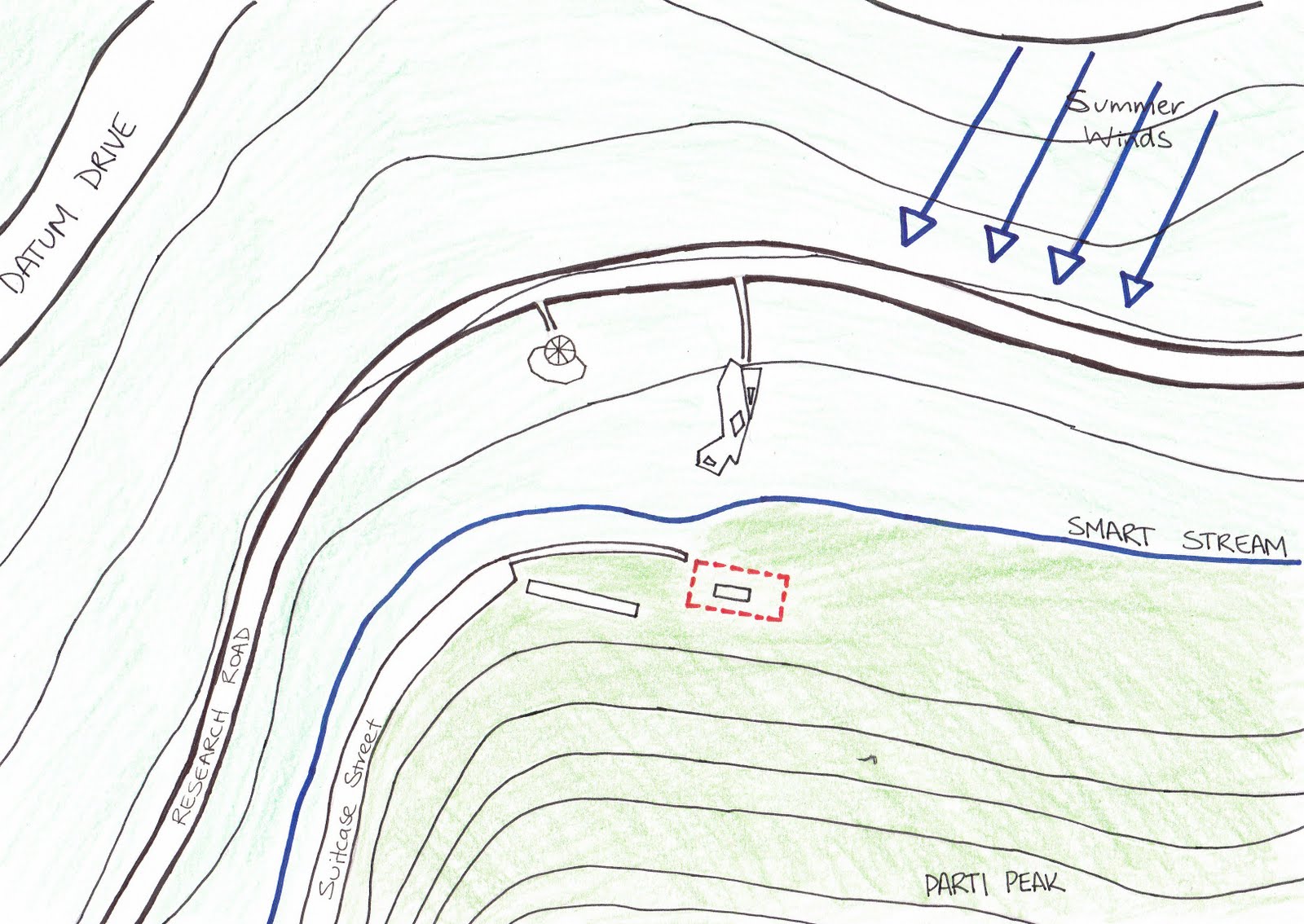 Architecural Design 3 - The Suitcase House: Site Analysis