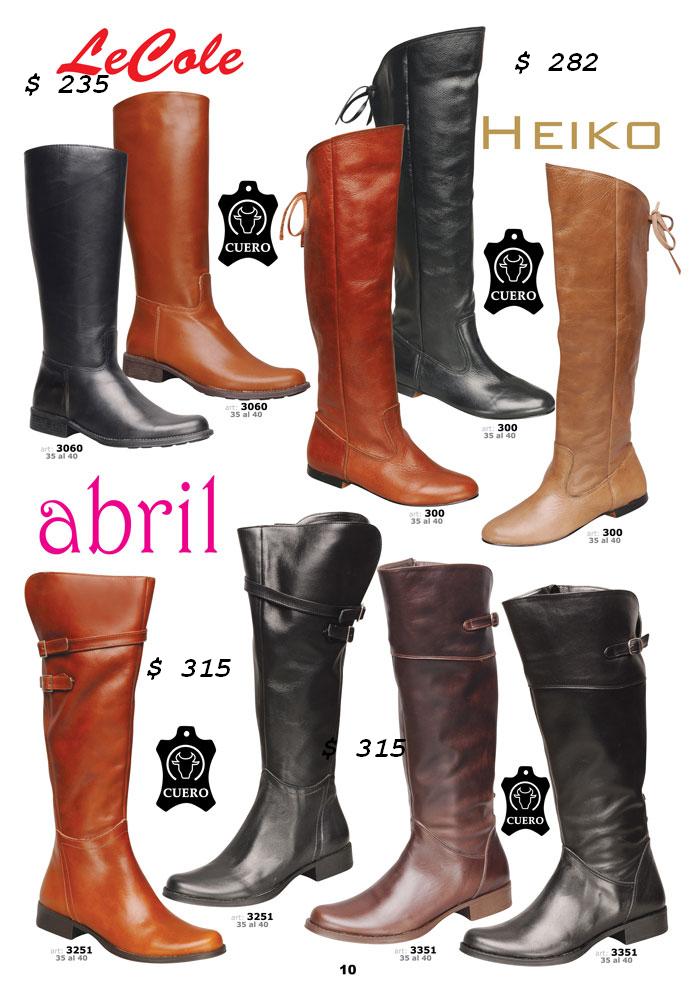 AV Calzados para todos: invierno 2010 botas