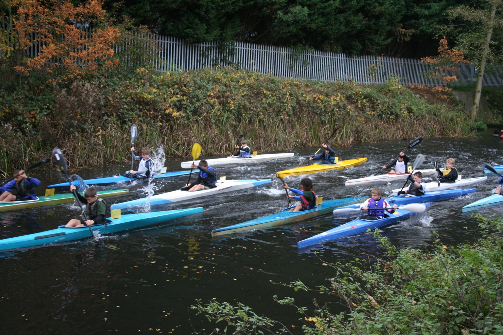 K1 Kayak racing from Novice Diary: November 2010