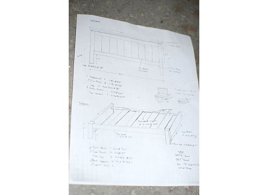 craftyc0rn3r: Building a Bed: The Plans