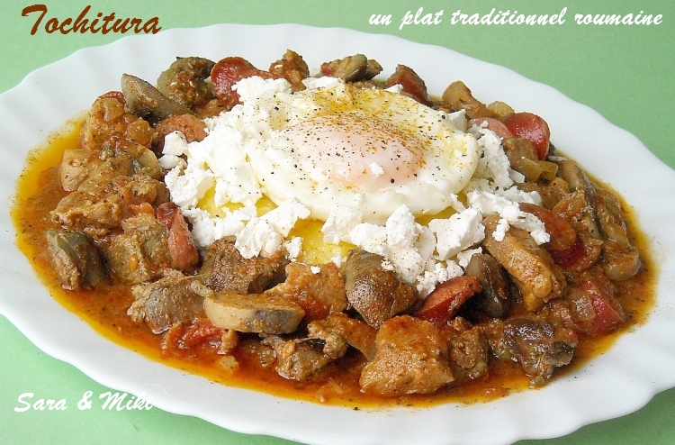 Les plats roumaines: Tochitura, plat traditionnel roumaine