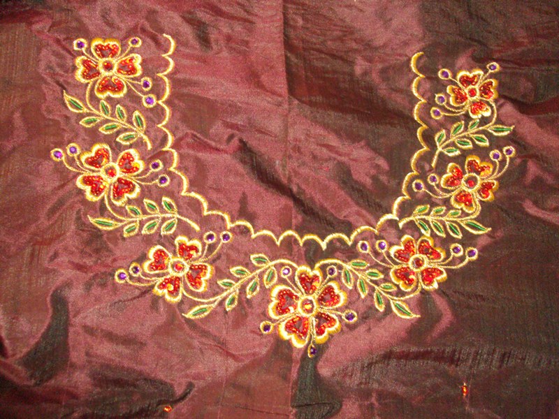 Hairstyle and Care Tips: Aari work designs