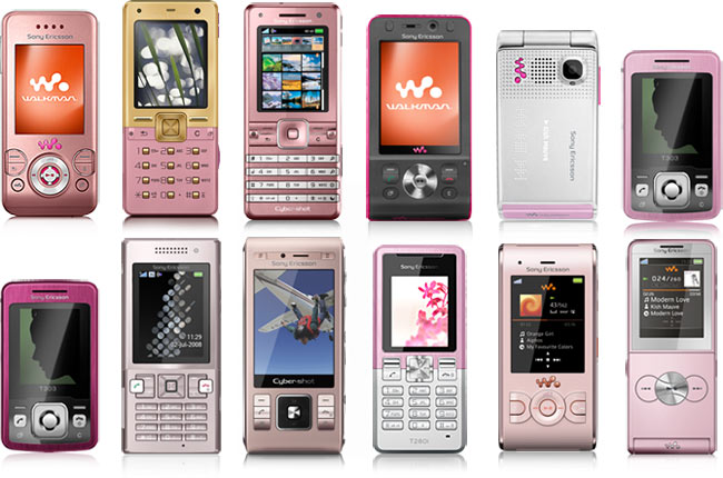 Sony Ericsson: Sony Ericsson PINK Collections For The Beloved Ones On ...