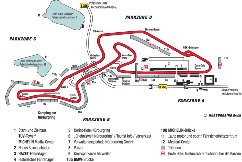 CIRCUITOS F1: Nürburgring - Alemania