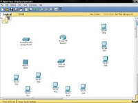 Administracion de centro de computo: SIMULACION DE UNA RED HIBRIDA