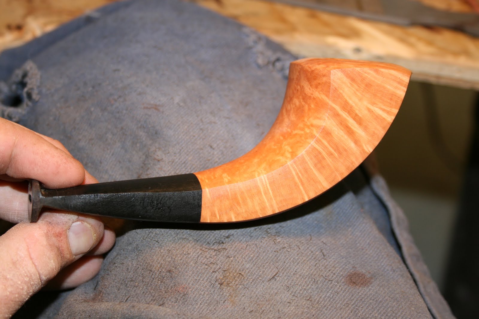 Notes from the Frontier: Horn pipe shaping up nicely