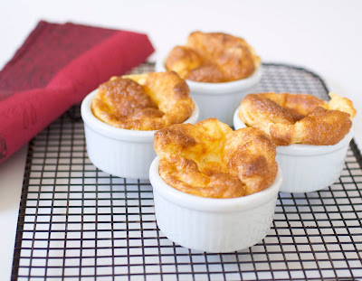 2 Stews: Goat Cheese Mini-Soufflés, And Taking Care of Business