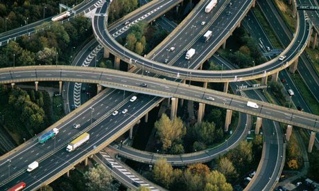 Intimidating Road Systems - Britain's Birmingham Spaghetti Junction