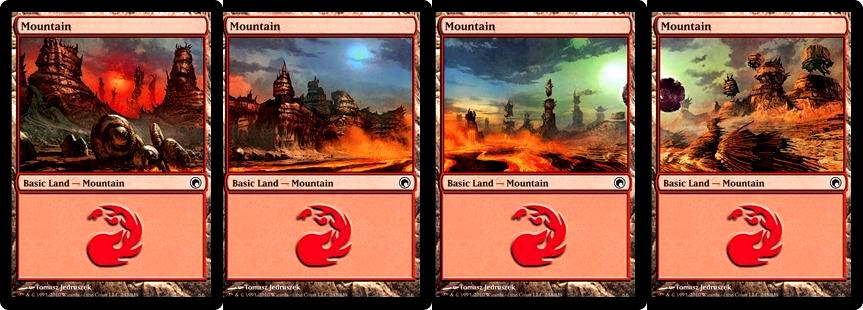 MTG Realm: Mirrodin Lands