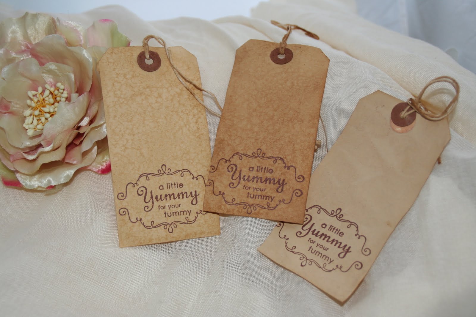 My Wedding Party: Vintage Style Tags
