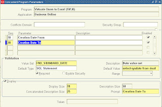 In Depth Apps - Oracle eBusiness Suite - Gareth Roberts: Excel file output from Oracle ...