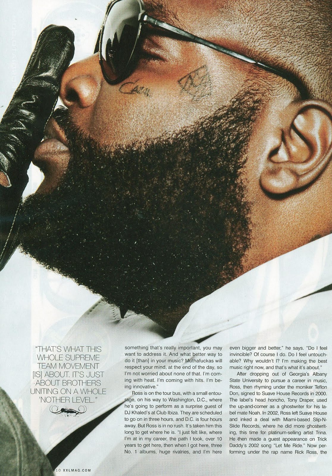 identity ink: RICK ROSS TEFLON DON!!!!!!!!!!!