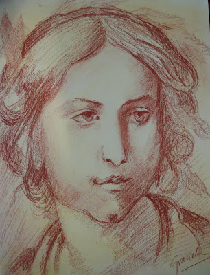 Buenos Aires Art Academy: Sepia drawing on paper/ Dibujo en sepia sobre ...