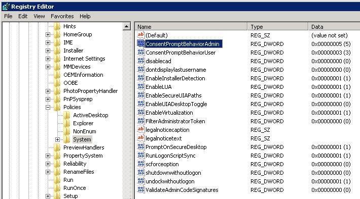 Vista User Account Control Regedit - utorrentarctic