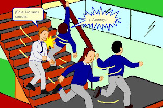 ¡EVITEMOS SITUACIONES DE RIESGO! ~ Haciendo las tareas