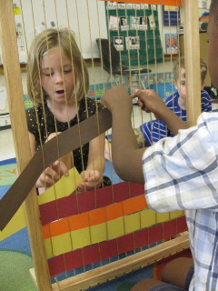 Sewing School: Fall Weaving: Construction Paper