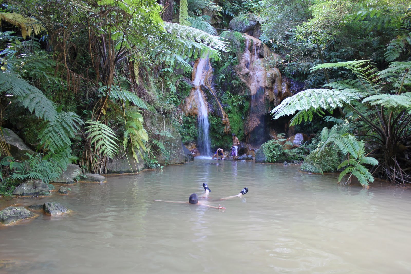 A minha visão do Mundo...: Caldeira Velha - Açores