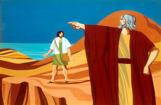 IMAGENS BÍBLICAS: ELIAS E O REI ACABE