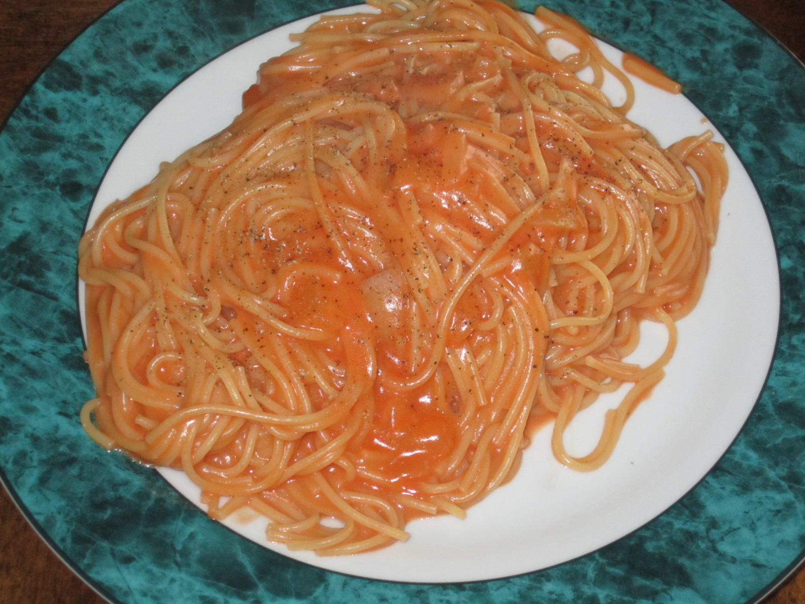 Cuisine chic et simple: Spaghetti au fromage de Franden