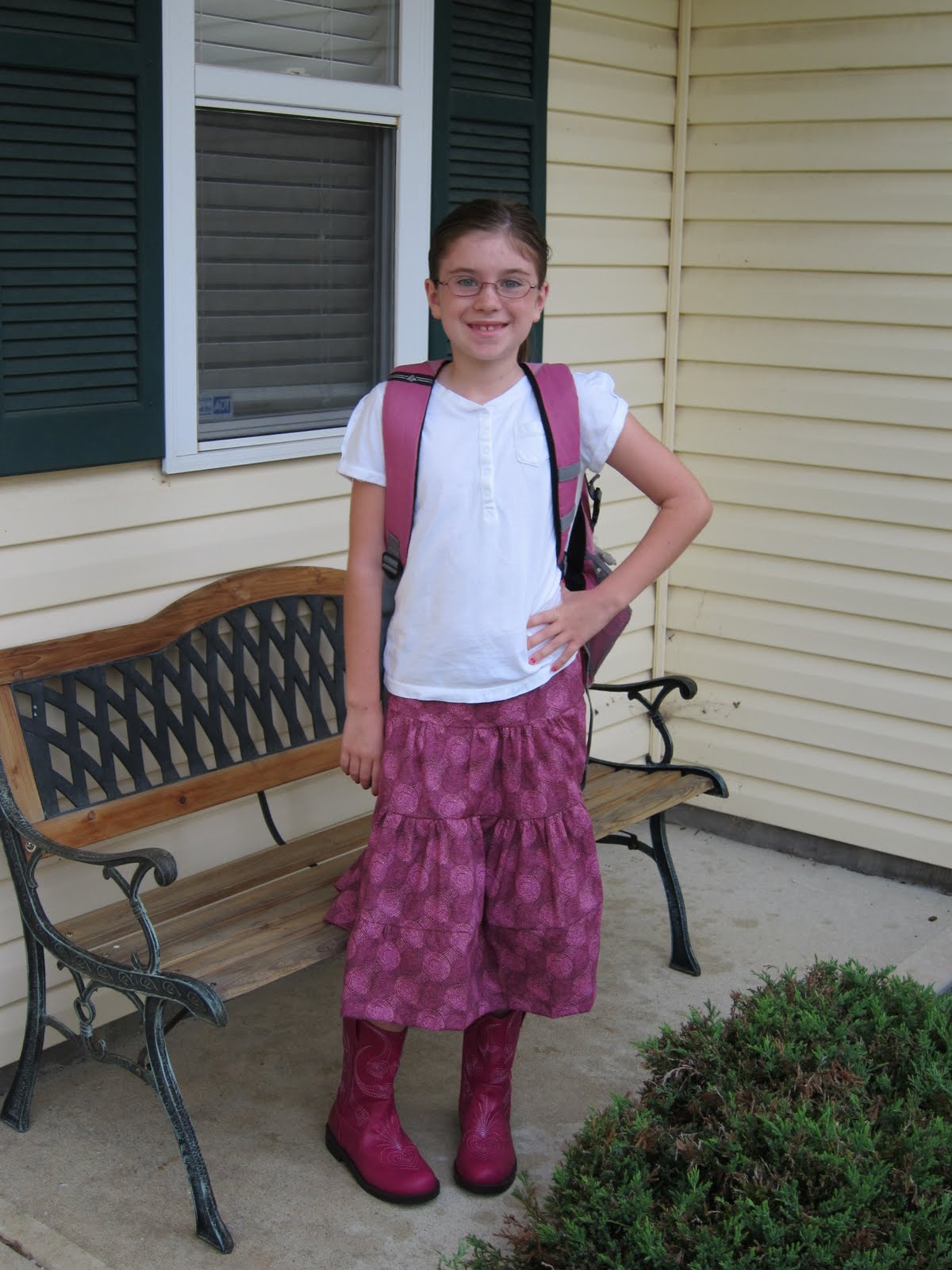 The Sparkman Family: First day of 3rd Grade