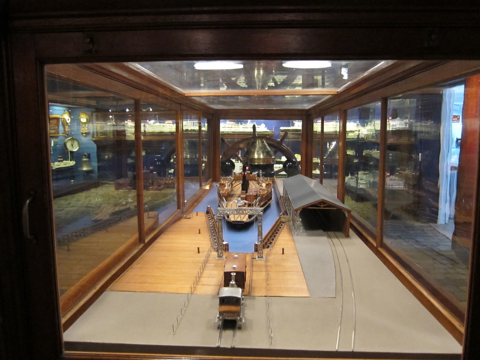 transpress nz: Danish inter-island rail ferry models