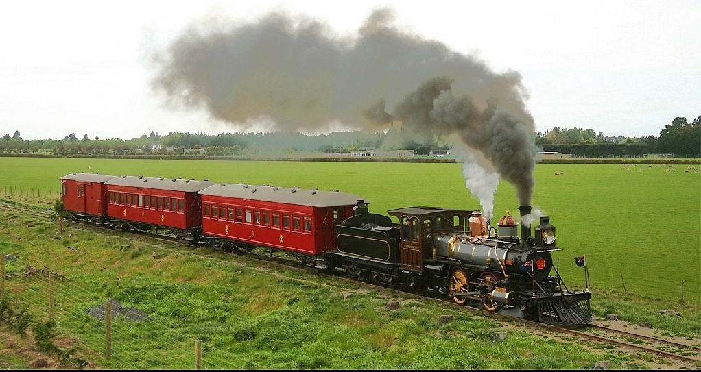 transpress nz: Rogers K class on the Plains Railway