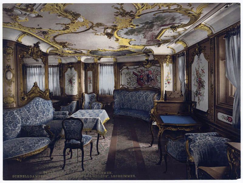 transpress nz: interior scenes of the ship 'Kaiser Wilhelm der Grosse'