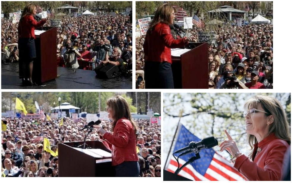Governor Palin 4 President: (Photos & Video) Sarah Palin At The Boston ...