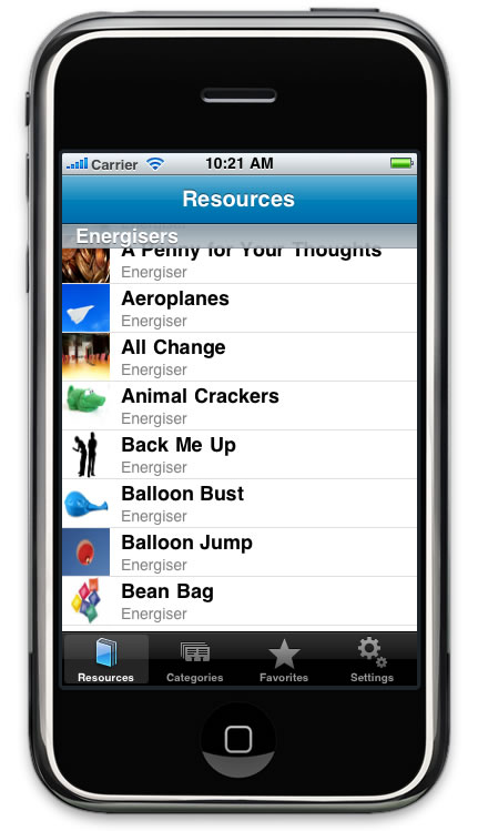New iPhone App for Icebreakers, Energisers and Games! - Trainer Bubble