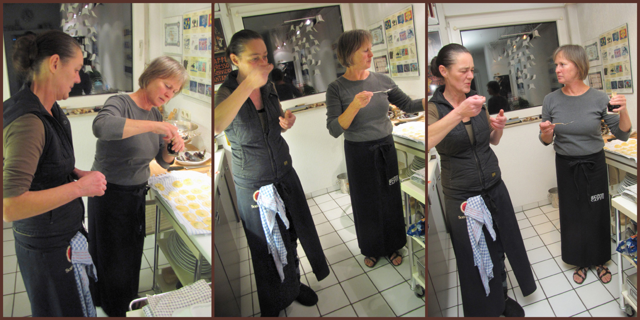 Genussbereit: Vorgestern bei der Freundin des guten Geschmacks ...