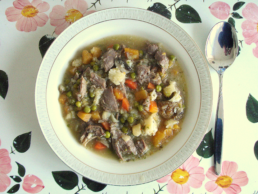Genussbereit: Gestern bei Mama: Hotch Potch - Lammeintopf mit Steckrüben