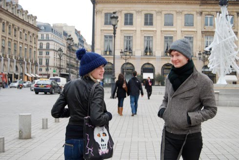 Isaac Likes Diary: Me and Anouk Rondel at Place Vendôme
