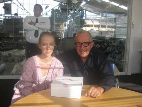 Isaac Likes Diary: Jordan Rondel and Roger Wall at Wall Fabrics