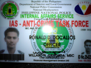 rondocille: PNP-IAS ANTI CRIME TASK FORCE ADVISORY