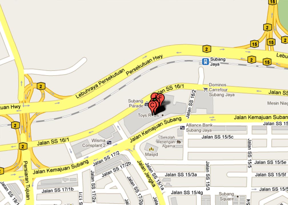 Travel For All: Location - Klang Valley