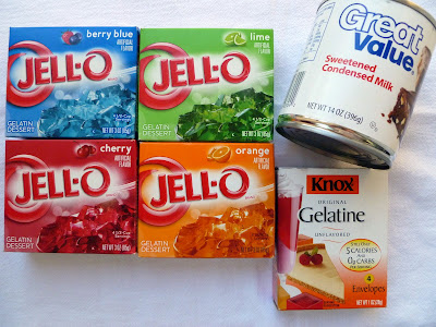 Glass Block Holiday Jello {Festive!} - Our Best Bites