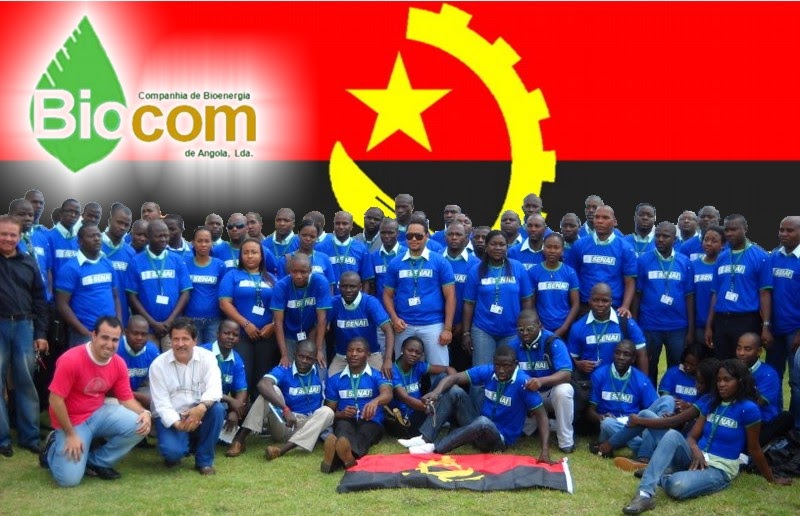 Pessoal da Biocom Angola
