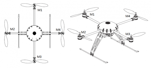 XAircraft QuadCopter(QuadRotor): XAircraft X650 Flight Style