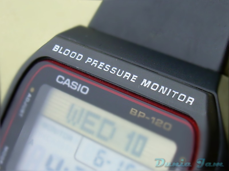 DUNIA JAM: Casio Blood Pressure Monitor BP-120