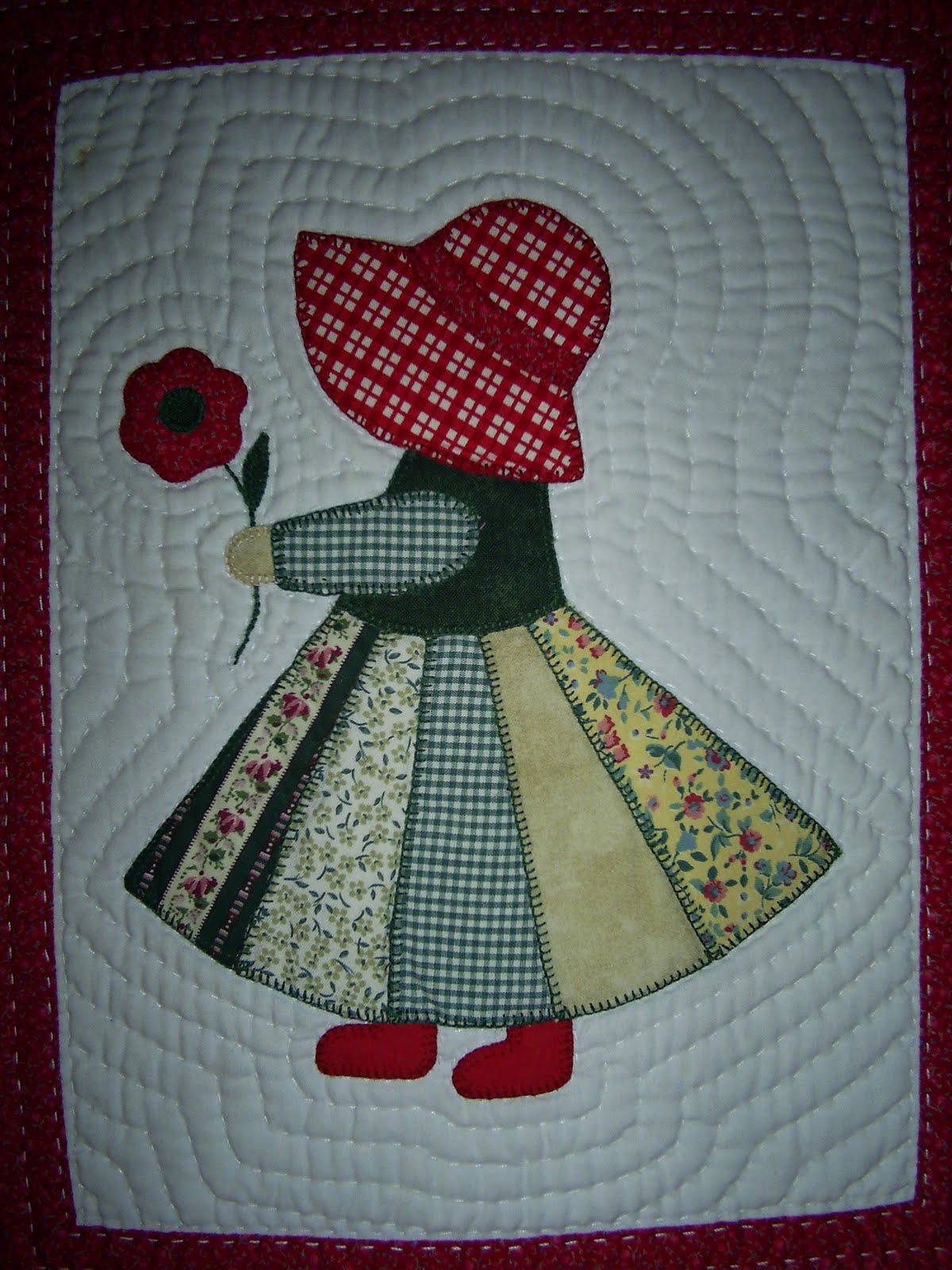 Belén Patchwork: Mi primera Sunbonnet Sue