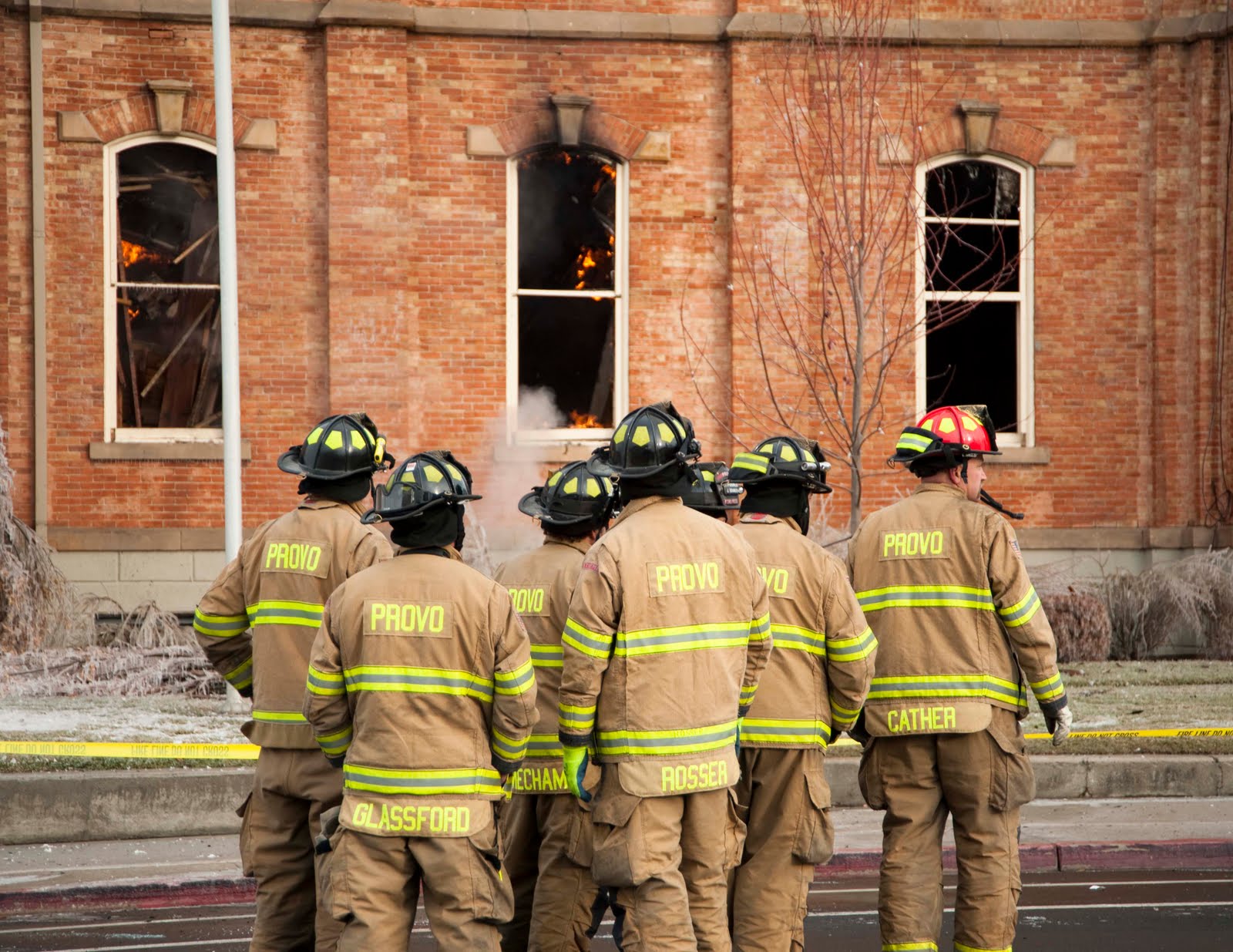 Luke Hansen Photography: Provo Tabernacle Fire