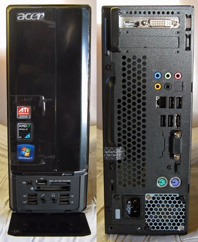 Pictures Of Computers: Pictures Of Aspire X1301 Desktop PC