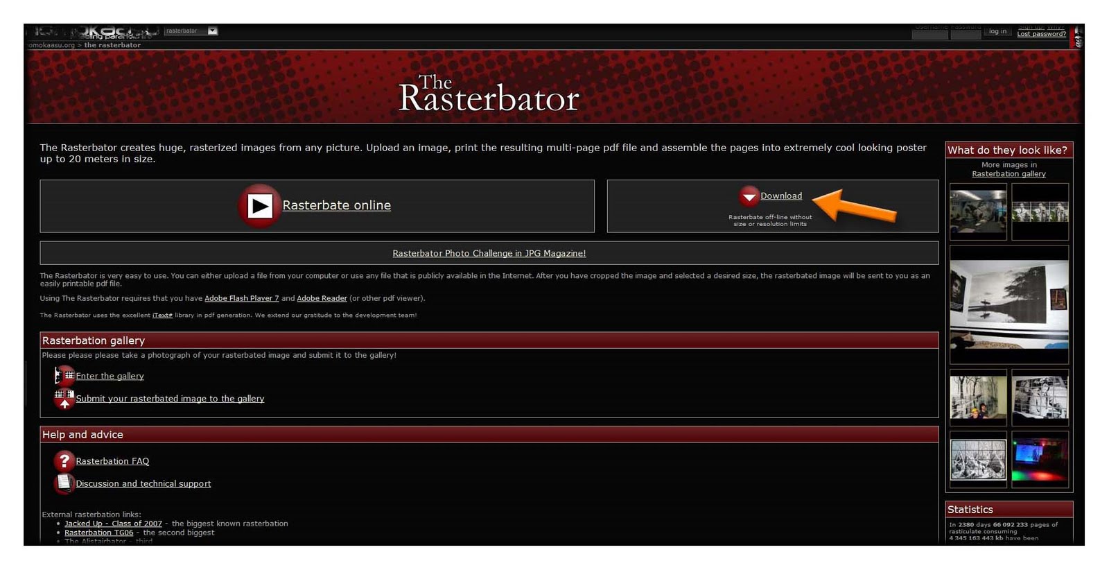 RASTERBATOR: IMÁGENES IMPRESAS AL TAMAÑO QUE QUIERAS | .imagenesola ...