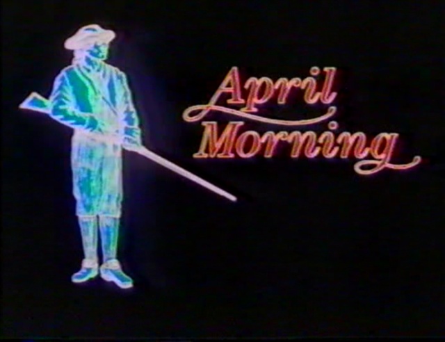 RARE AND HARD TO FIND TITLES - TV and Feature Film: April Morning (1988 ...