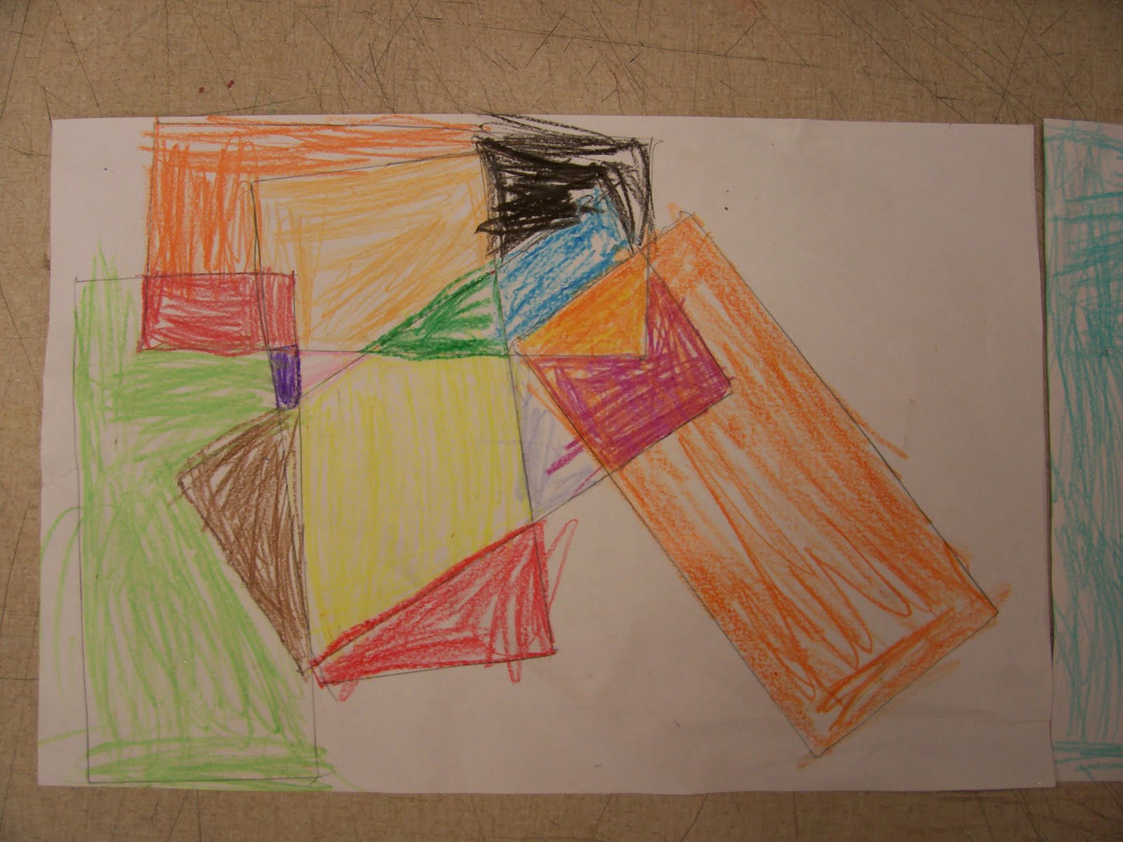 Mrs. Weber's Art Class: Overlapping Rectangles