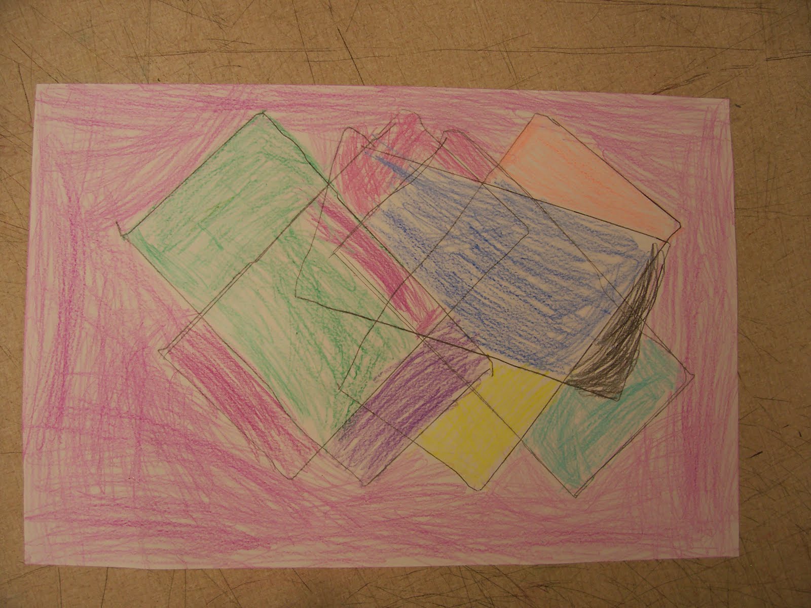 Mrs. Weber's Art Class: Overlapping Rectangles