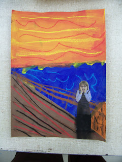 Mrs. Weber's Art Class: The Scream