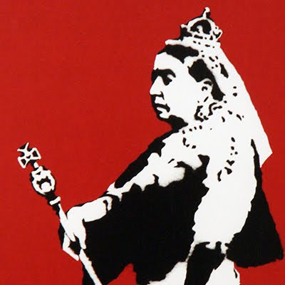 srividya: Banksy - Queen Victoria