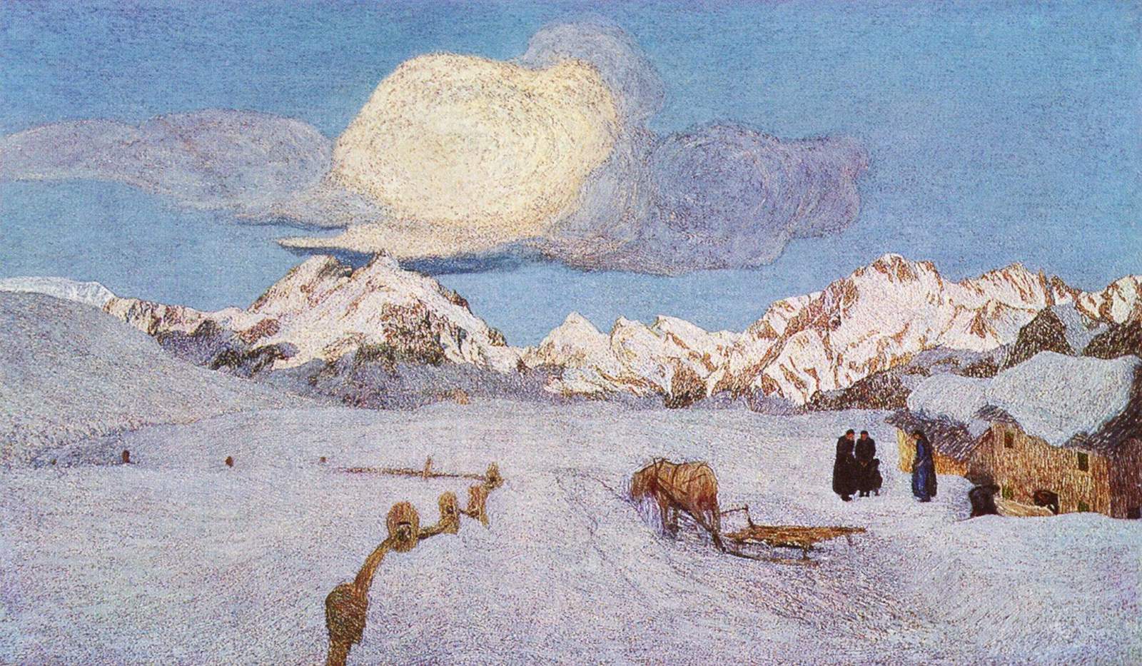 Atmospherica: Giovanni Segantini, "Trittico della Natura: la Morte ...