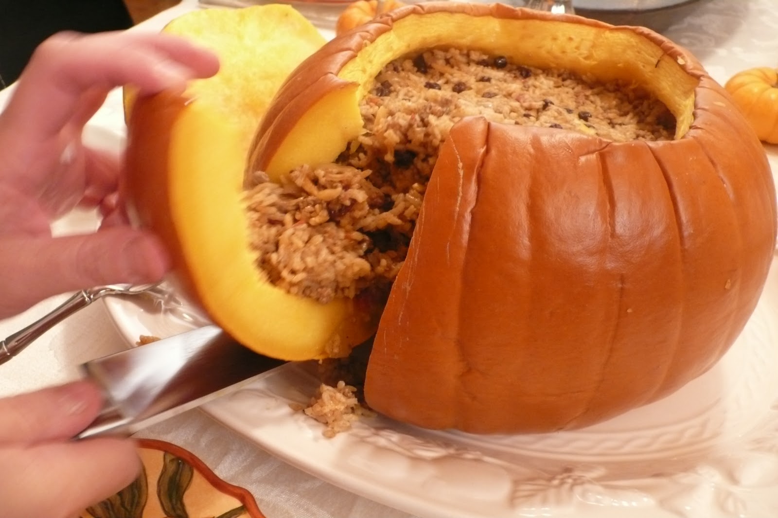 The Colors Of Indian Cooking: The Great Pumpkin Goes To India!